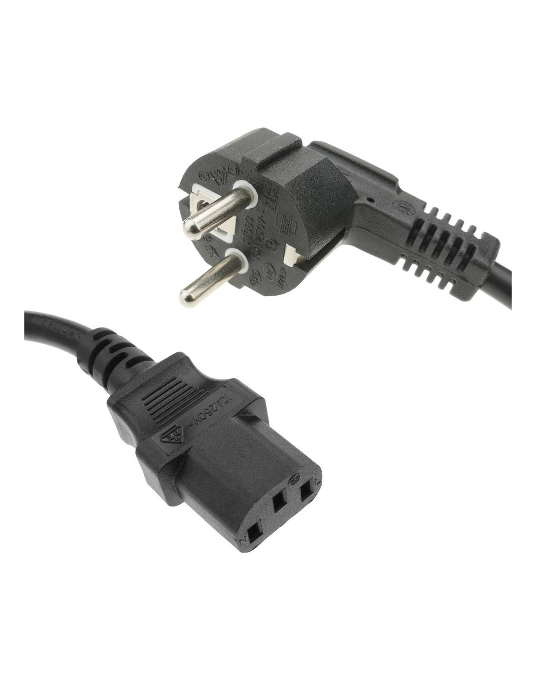 CABLE KABLEX ALIMENTACION CPU C13 / RED SCHUKO 10M