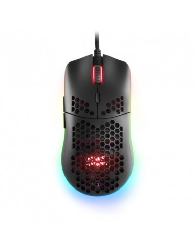 MOUSE MARS GAMING MMAX OPTICO 12400DPI ILUMINACION CHROMA RGB PERFORADO ...