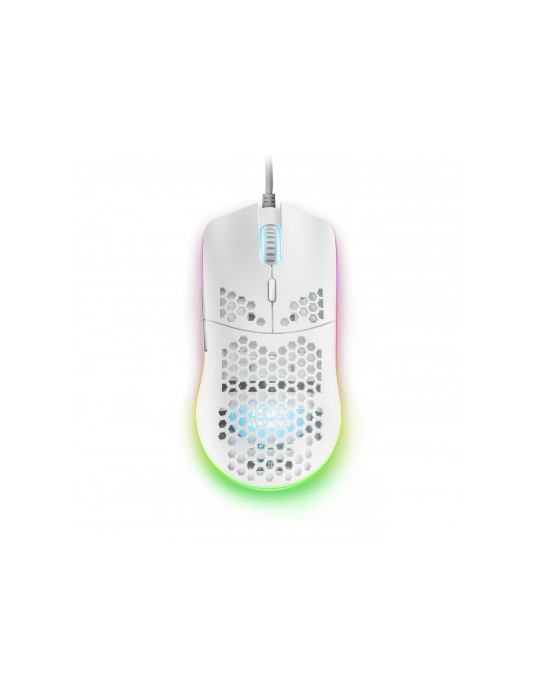 MOUSE MARS GAMING MMAX OPTICO 12400DPI ILUMINACION CHROMA RGB PERFORADO ...