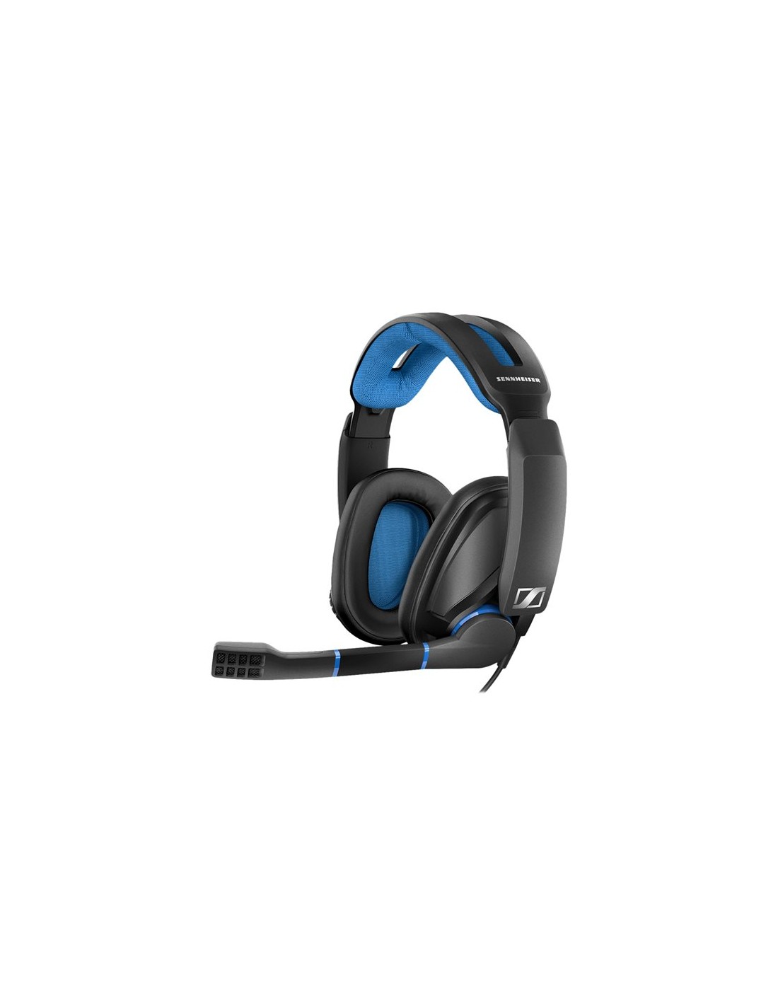 AURICULAR + MIC SENNHEISER GSP 300 JACK BLACK/BLUE