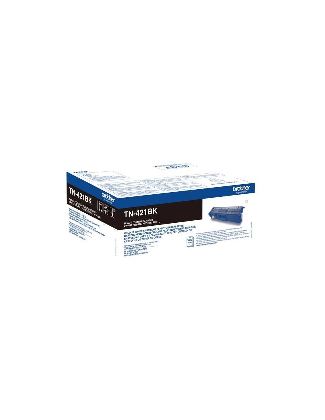 TONER BROTHER TN421 BLACK DCP-L8410 HL-L8260 MFC-L8690 3000 PAG