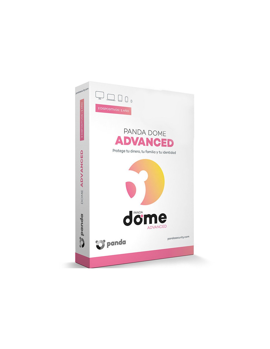 ANTIVIRUS PANDA DOME ADVANCED 2 DISPOSITIVOS 1 AÑO