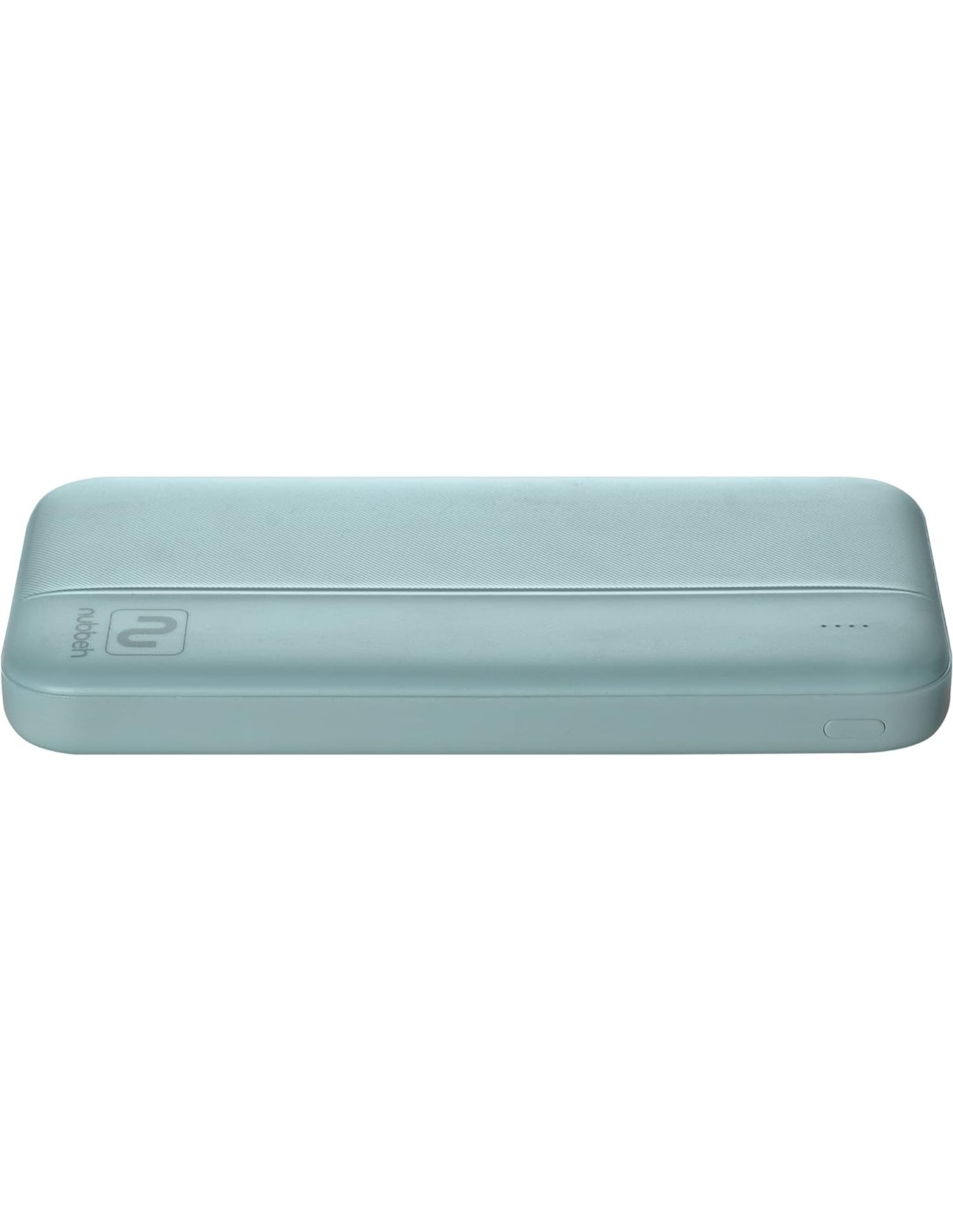 BATERIA EXTERNA UNIVERSAL NUBBEH TWISTER 10.000MAH 2XUSB + USB-C TURQUOISE
