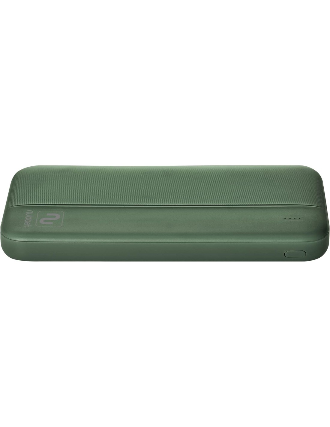 BATERIA EXTERNA UNIVERSAL NUBBEH TWISTER 10.000MAH 2XUSB + USB-C GREEN